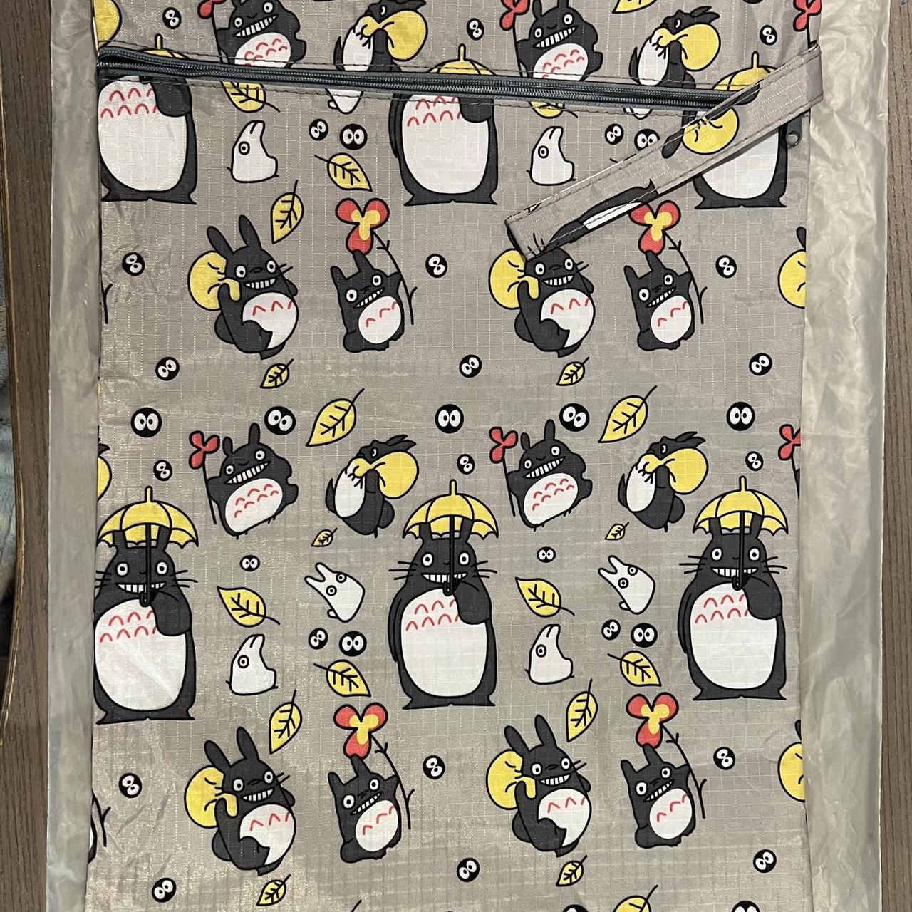 Totoro LARGE size bag Wash bag/ books bag/ travel... - Depop