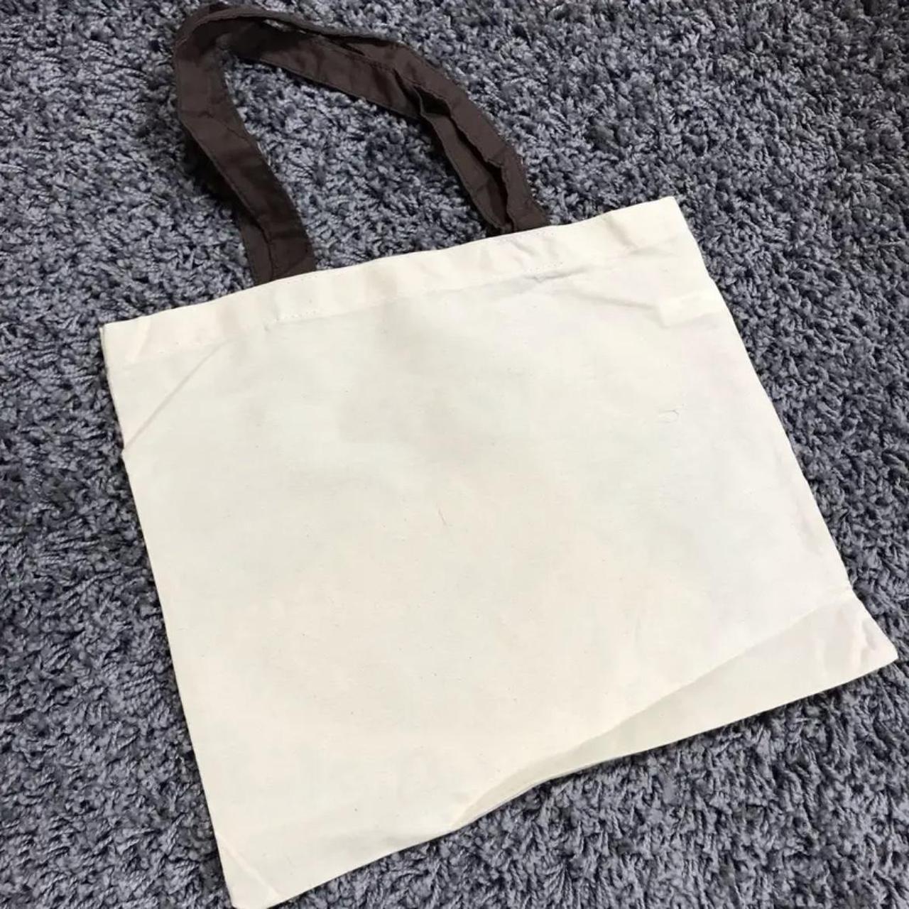 Gudetama canvas tote bag, single sided pattern,... - Depop Gudetama canvas tote bag, single sided pattern,... - Depop