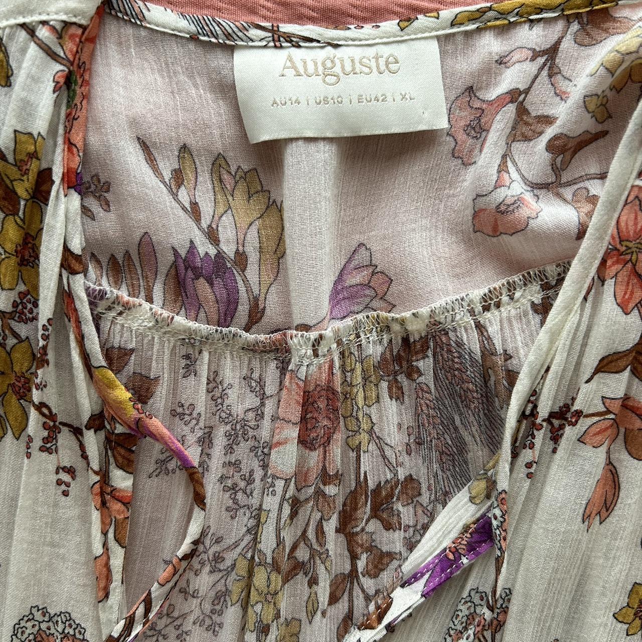 Auguste The Label Jessa Maxi Dress Worn once,... - Depop