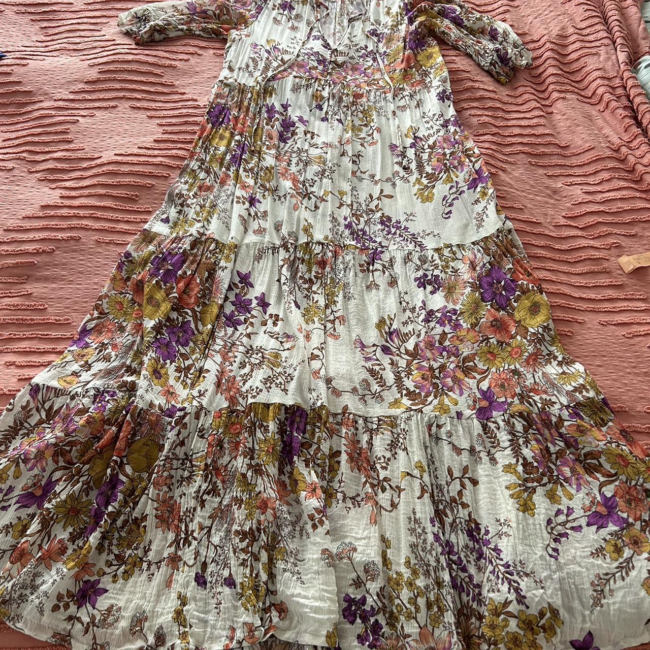 Auguste The Label Jessa Maxi Dress Worn once,... - Depop