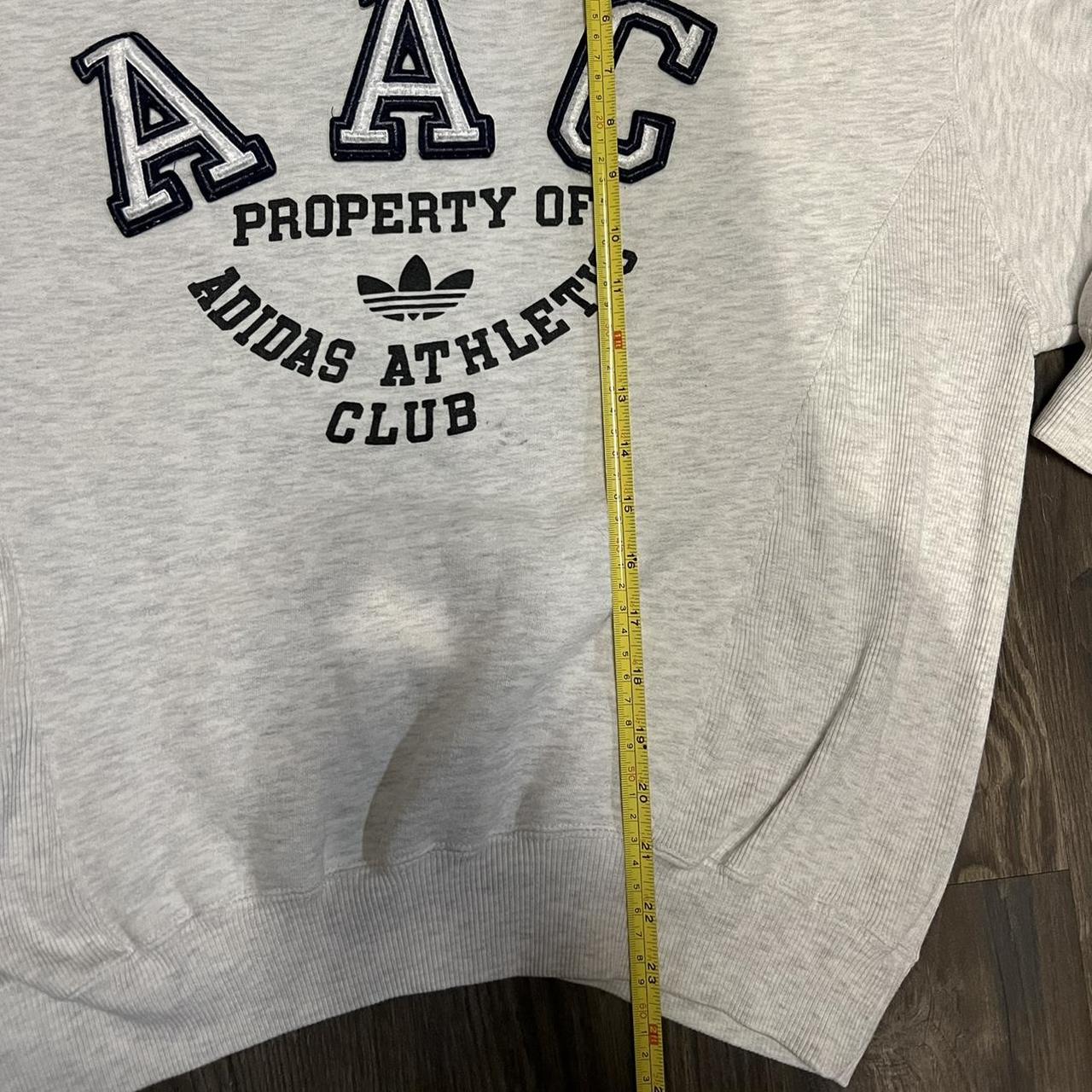 Rare Vintage 90s AAC Adidas Athletic Club Sweatshirt... - Depop
