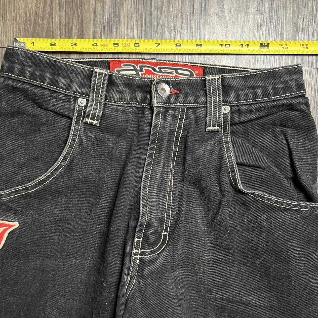 JNCO Size 9 Jeans Girlie Stuff Superstar Wide Leg... - Depop