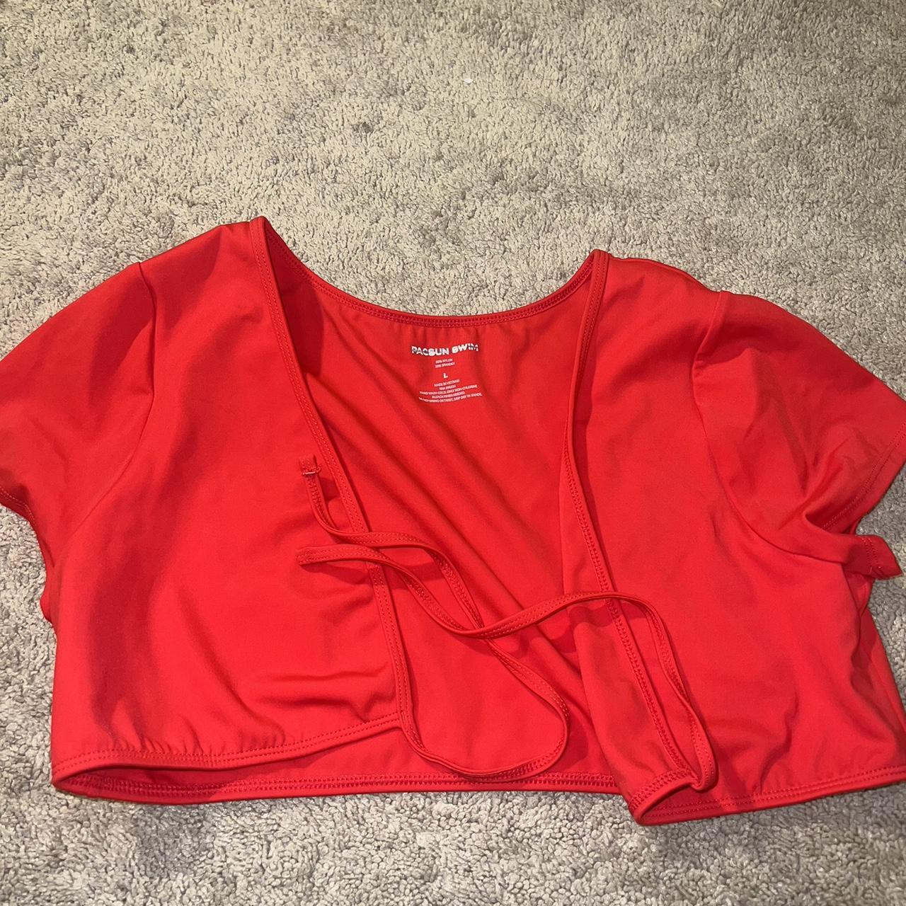 PacSun Women's Red Bikinis-and-tankini-sets | Depop