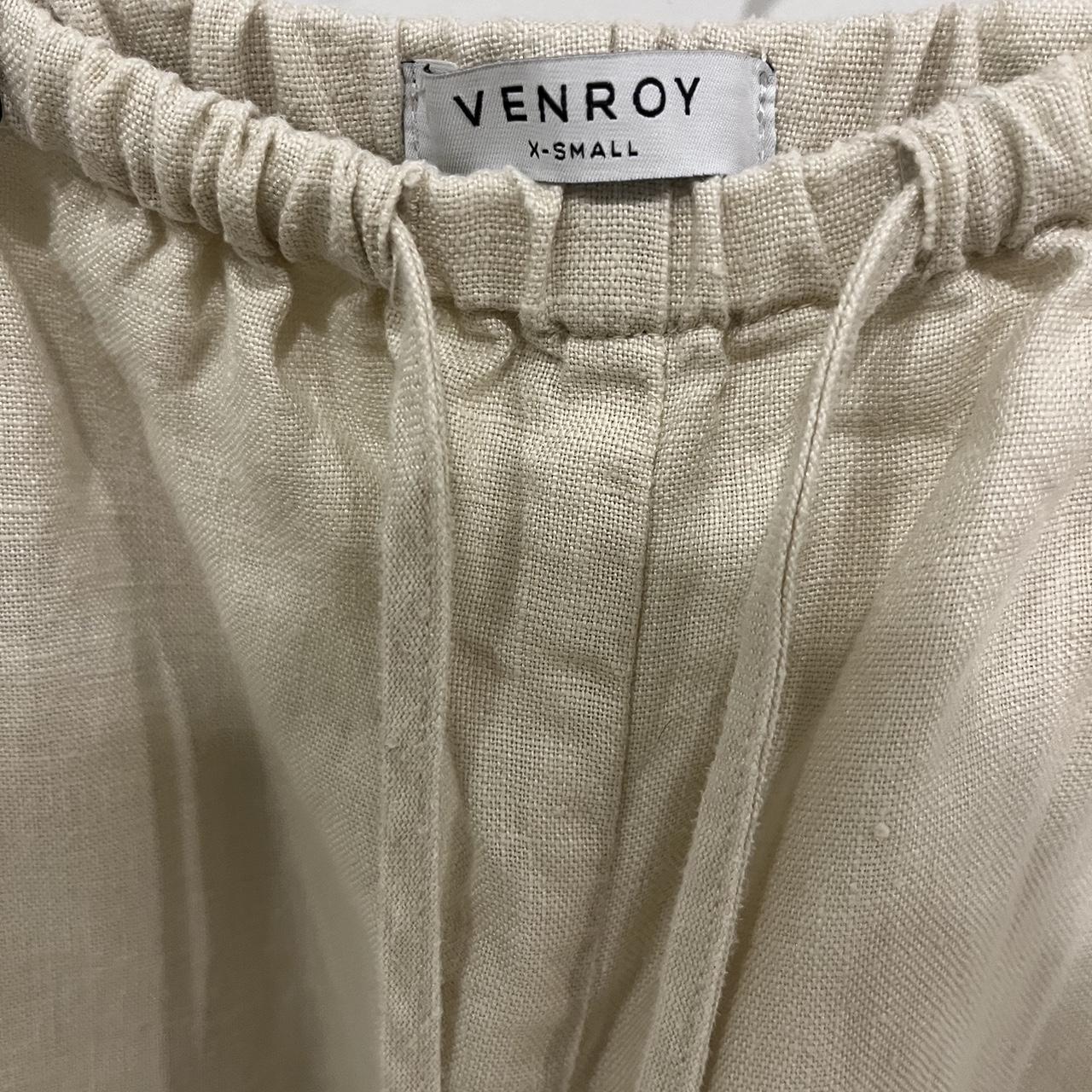 Venroy drawstring linen pants RRP: $140 | Depop