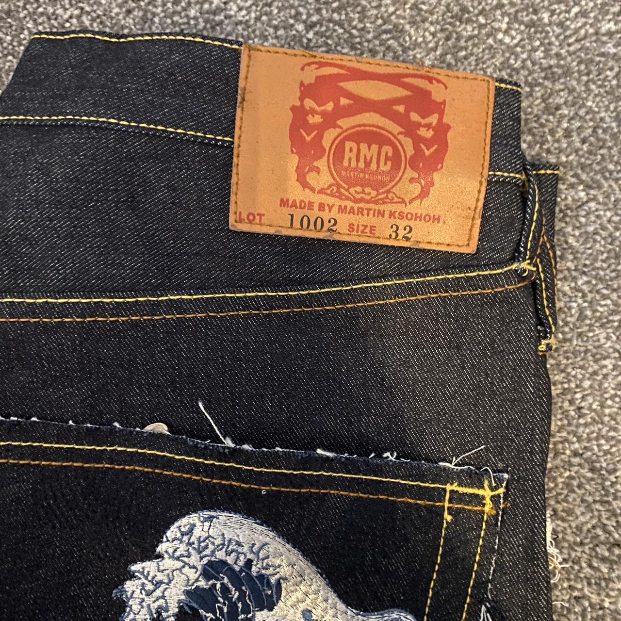 Graphic RMC Baggy Jeans Perfect Condition Brand New... - Depop