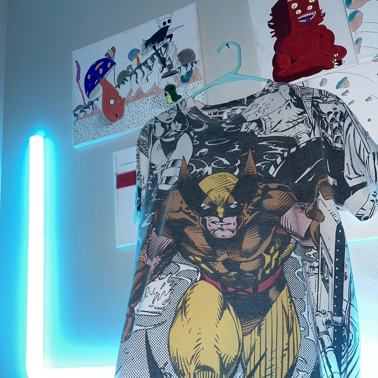 Marvel Comics Wolverine x Psylocke Mega Print Dated... - Depop