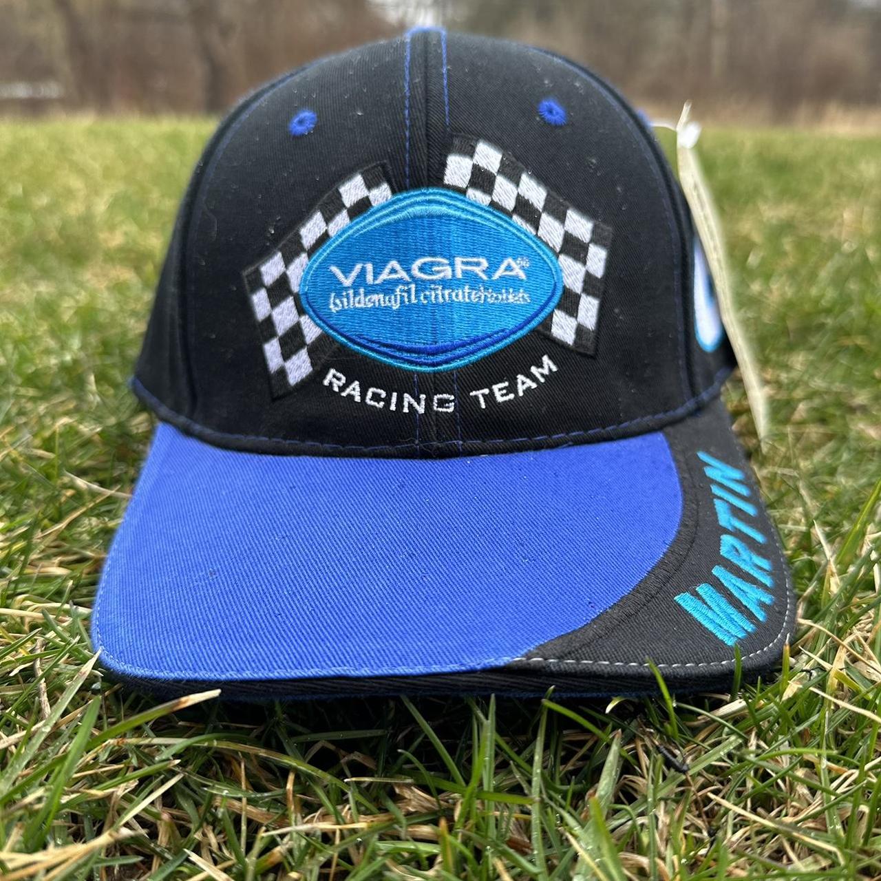 Deadstock Viagra Racing Team Strap Back Hat #nascar... - Depop