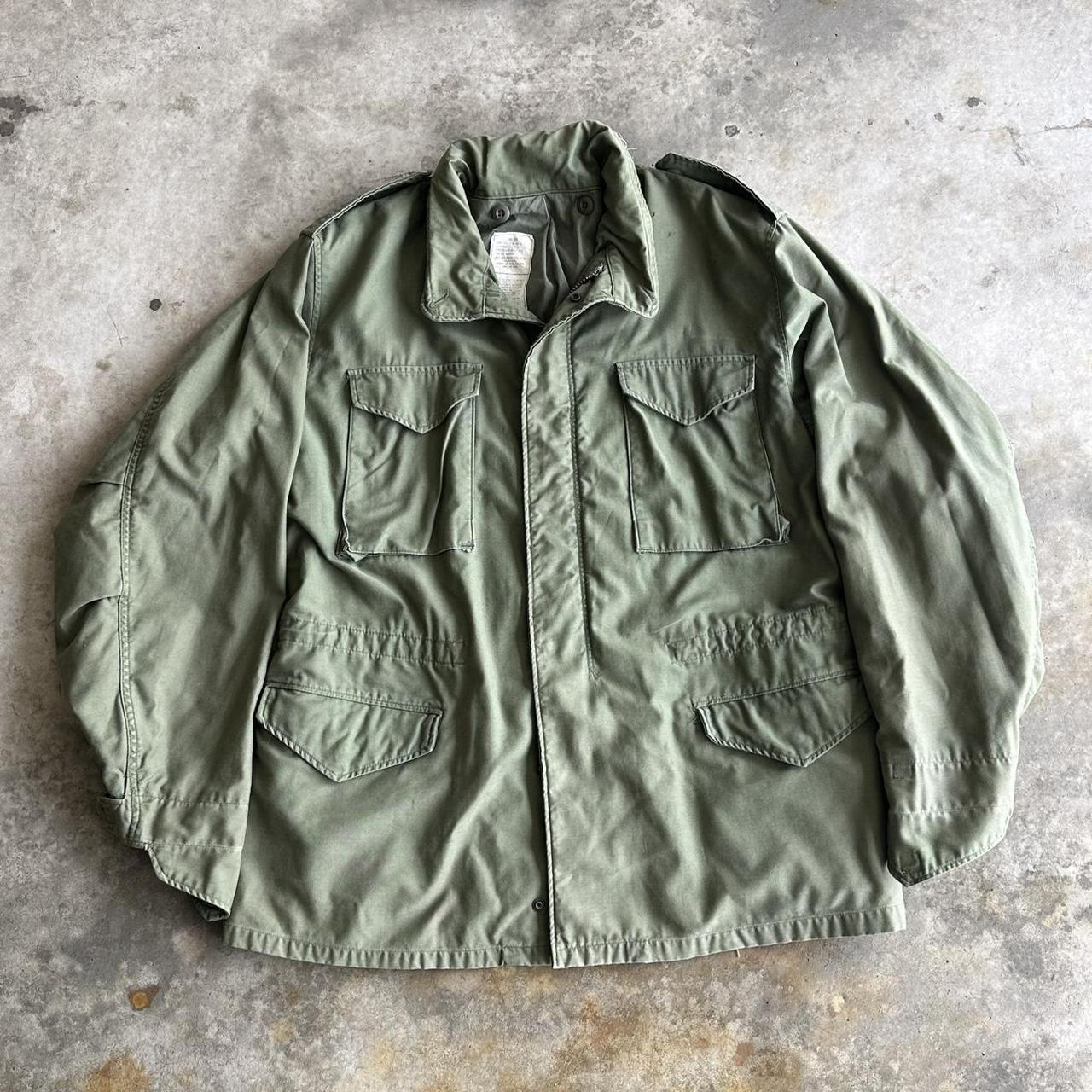 Vintage Military OG 107 M65 Field Jacket... | Depop