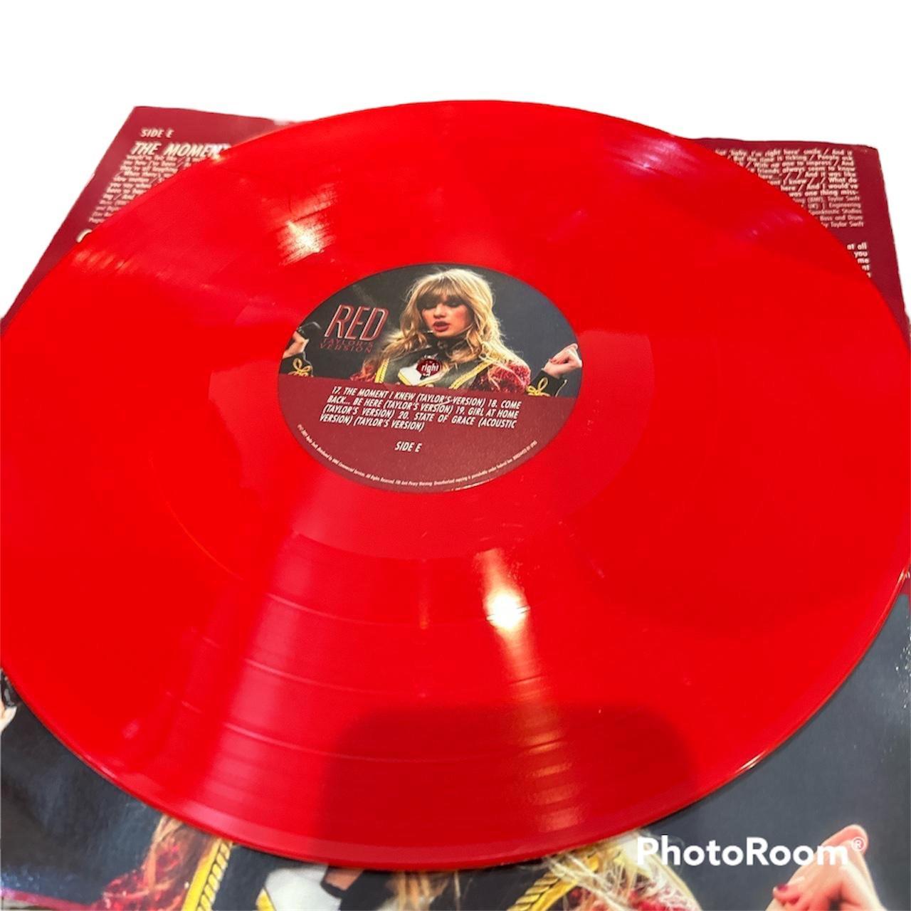 Red Cds-and-vinyl | Depop
