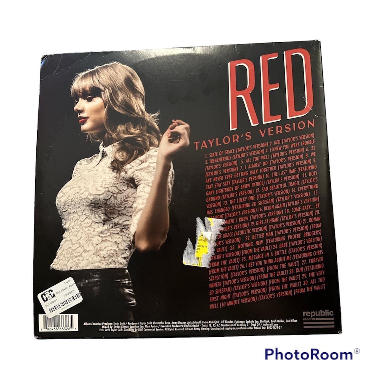 Red Cds-and-vinyl | Depop