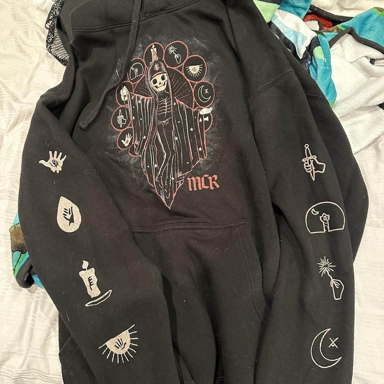mcr pepe sigil hoodie from hot topic!! size XL no... - Depop