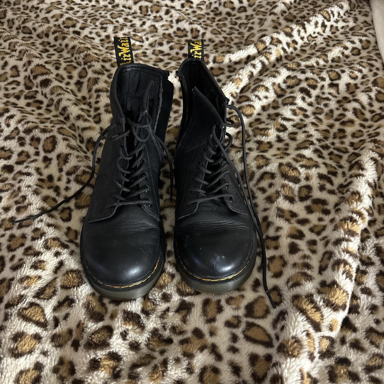 Black Dr. Martens boots #goth #cute #y2k Size 5... | Depop