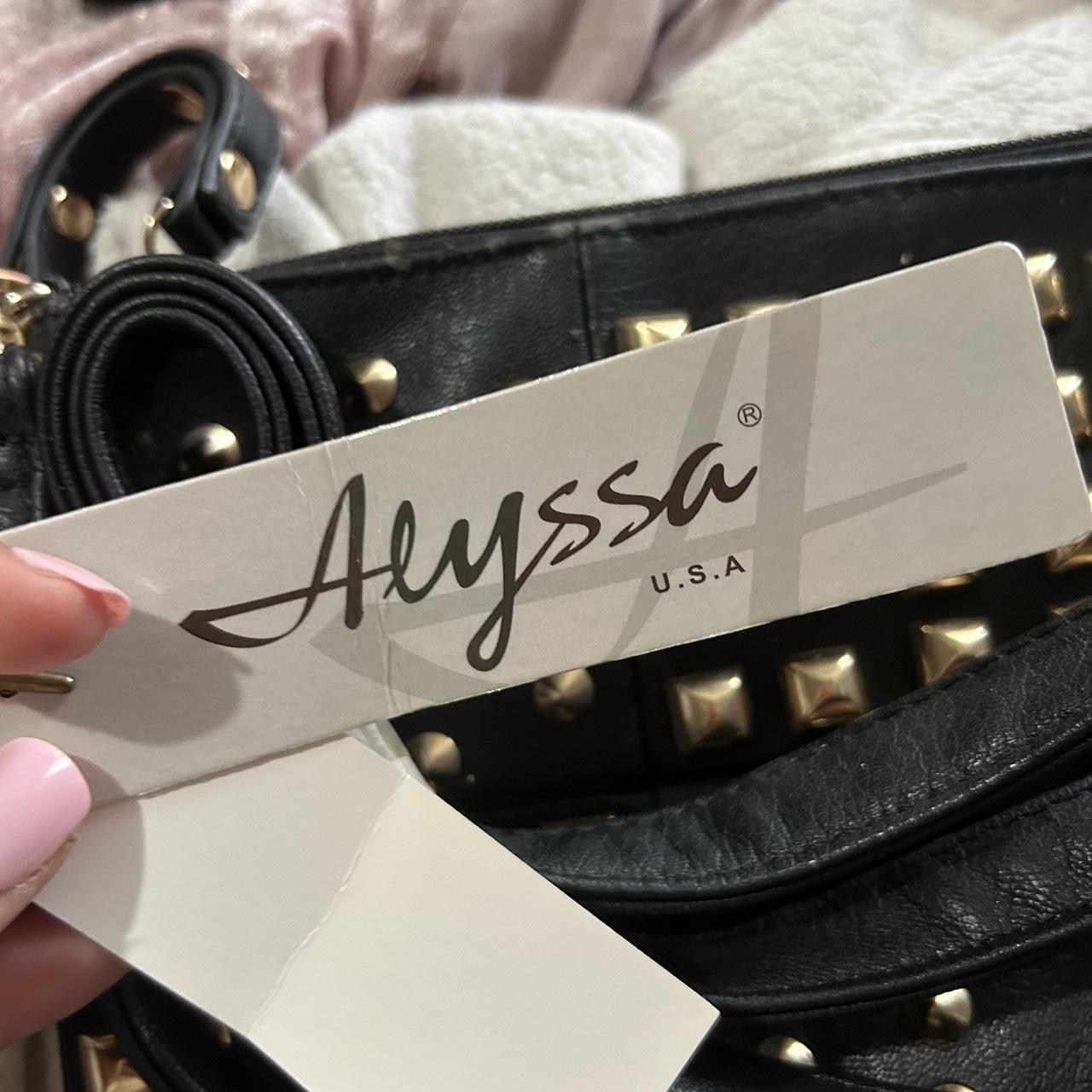 Alyssa USA Studded Crossbody Bag Never Used, tags... - Depop