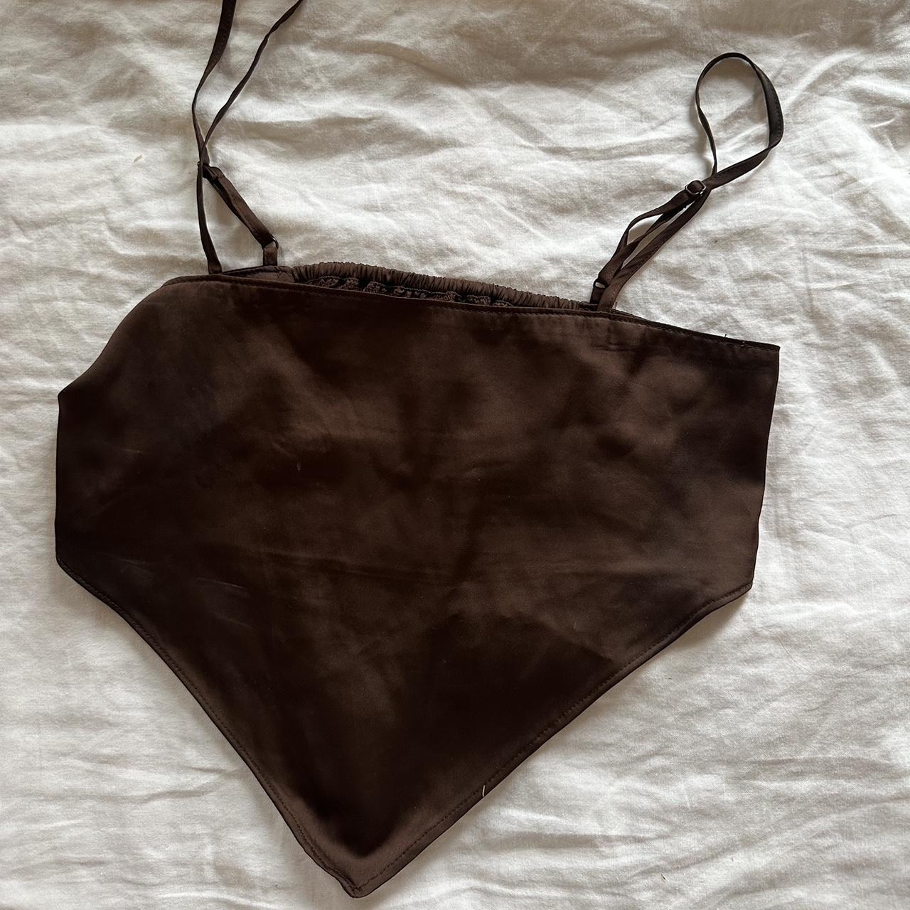 H&M Triangle Crop Top - Depop