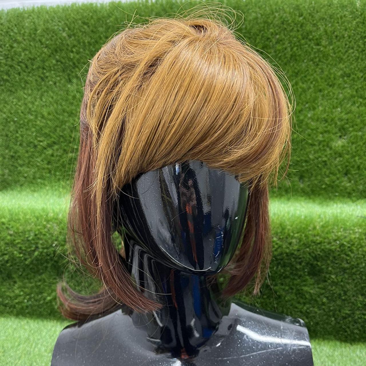 Blonde to red balayage fish tail wig. Great... - Depop