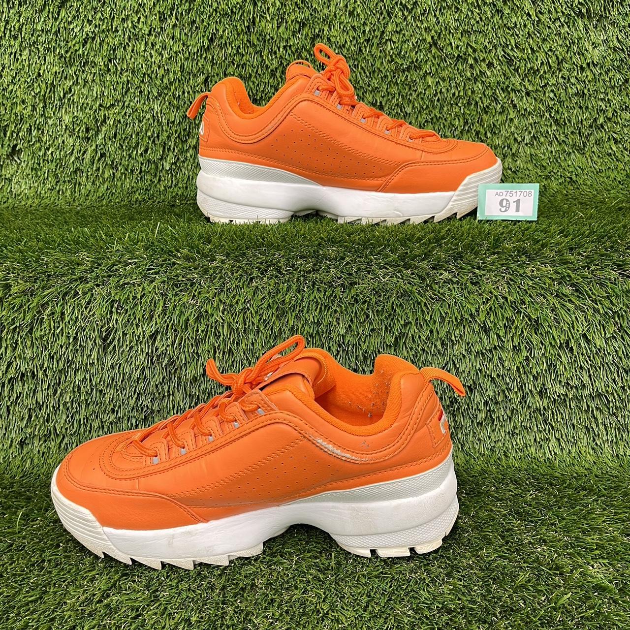 G91 Platformed Fila trainers size 5. #fila... - Depop