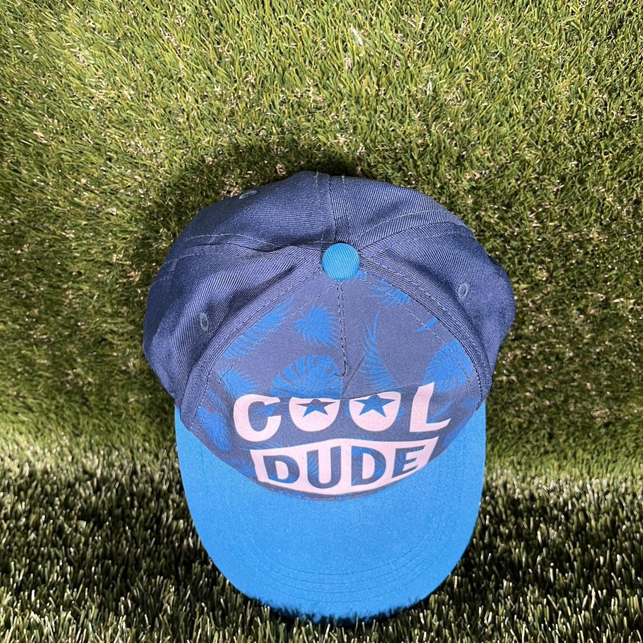 Cool Dude cap blue colour #hat #baseball #dude - Depop