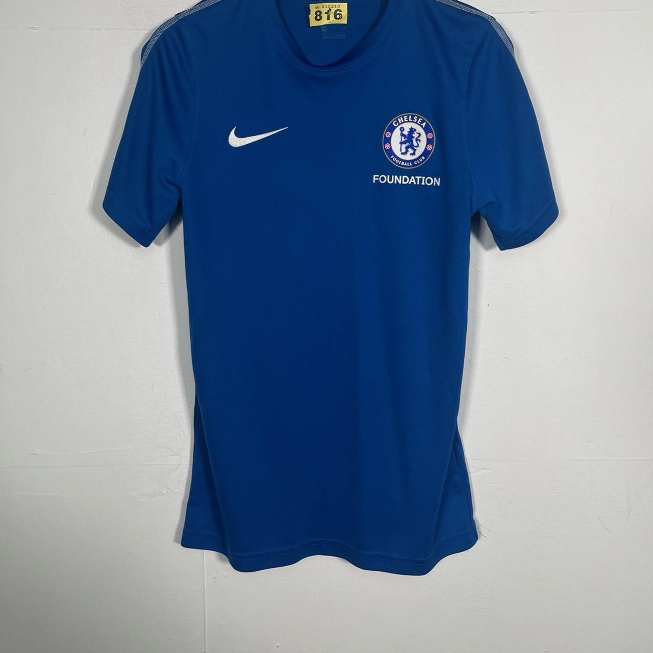 NY816 Chelsea FC blue sports t-shirt Size S #Chelsea... - Depop