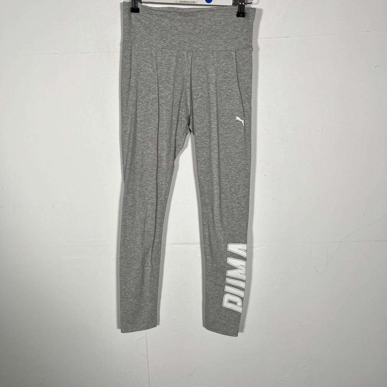 Ny284 Grey puma joggers Size L #puma #joggers... - Depop