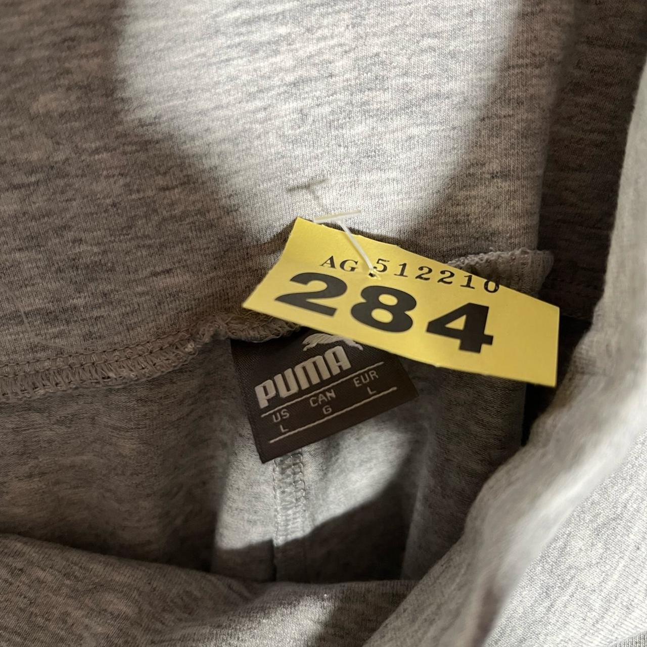 Ny284 Grey puma joggers Size L #puma #joggers... - Depop