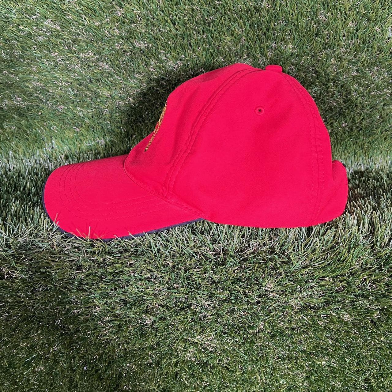 Nike Manchester United red cap #nike #manchester... - Depop