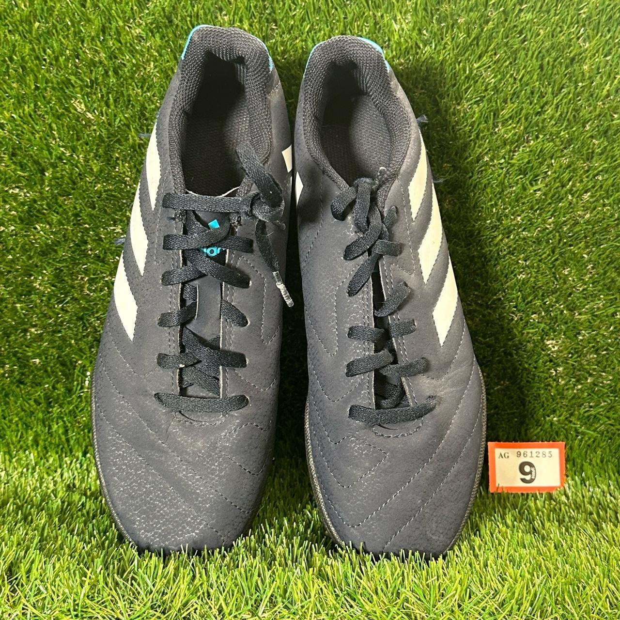 R9 Adidas black football boots. Size 5. Great... - Depop