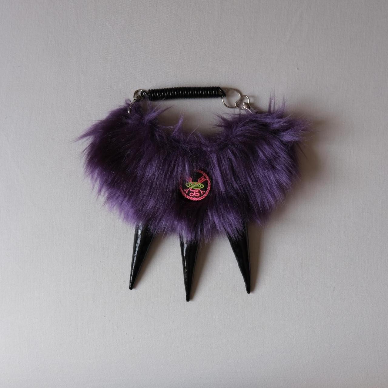 Takuya Angel fur claw bracelet / scarf... - Depop