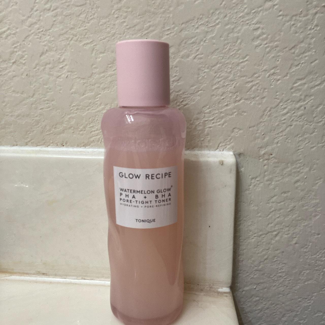 Glow Recipe Watermelon Toner!! A tiny bit used but... - Depop