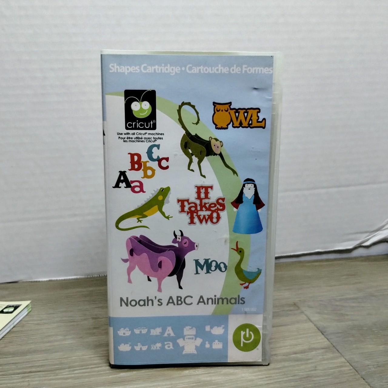 Cricut Noah’s ABC Animals Shapes Cartridge... | Depop