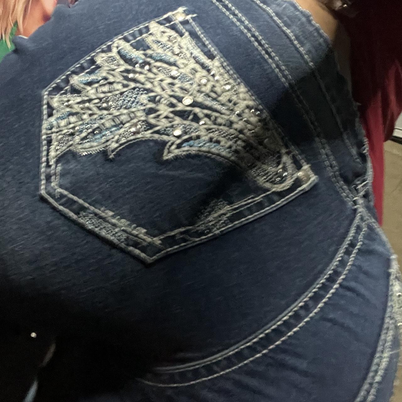 adorable heart wing pants size 13 waist flat: 17... - Depop