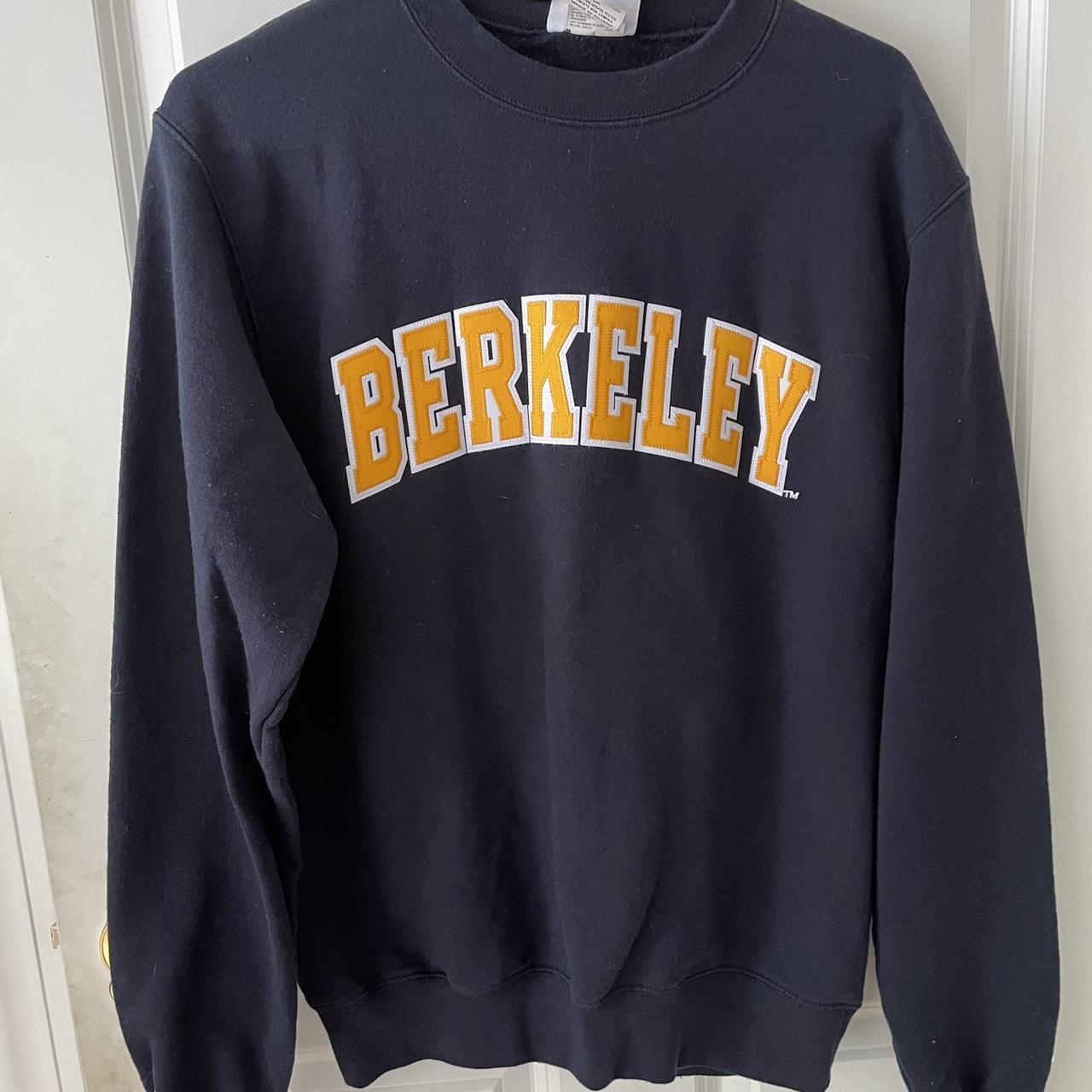 champion uc berkeley college sweatshirt size s very... - Depop