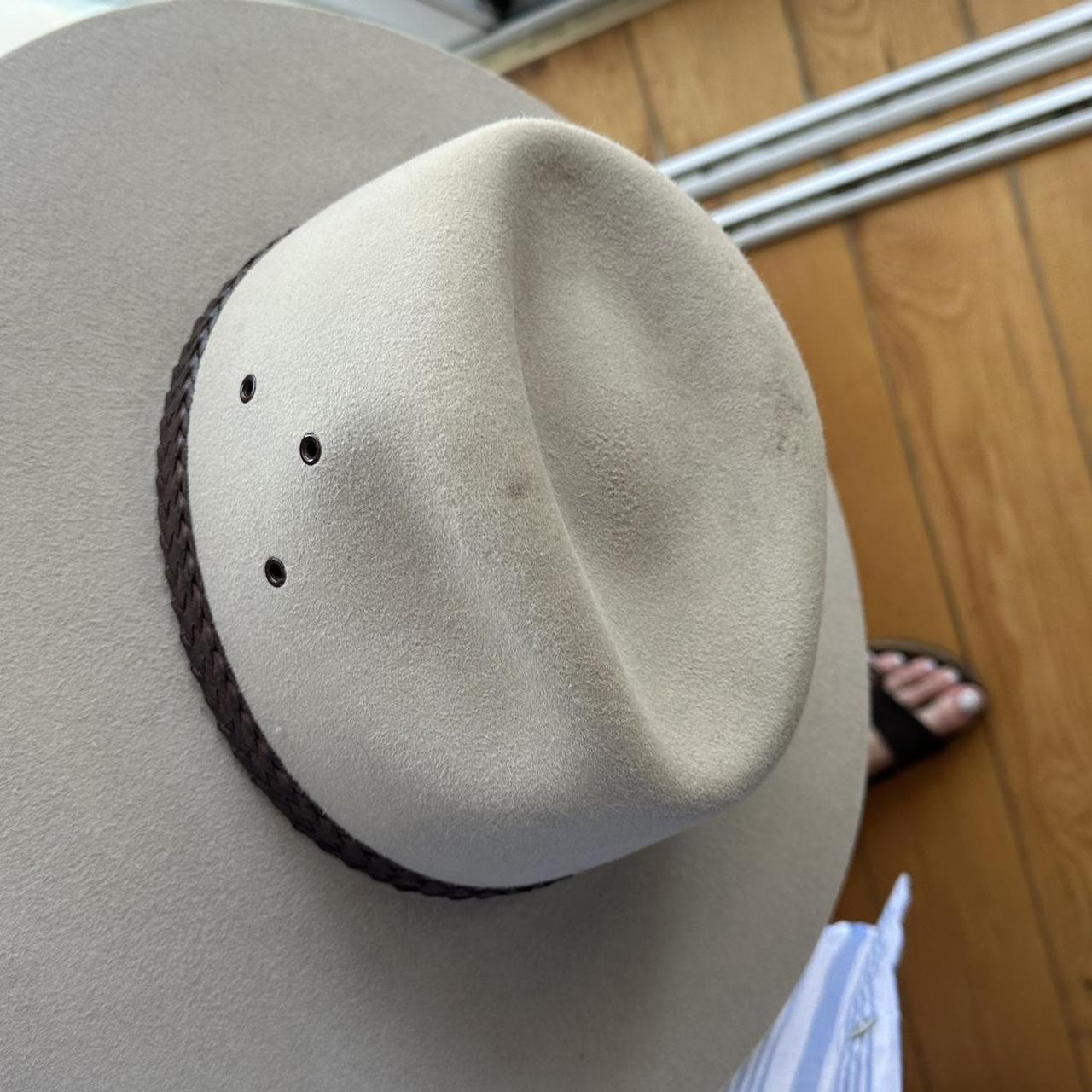 Authentic Akubra Riverina hat in Sand colour. Size... - Depop