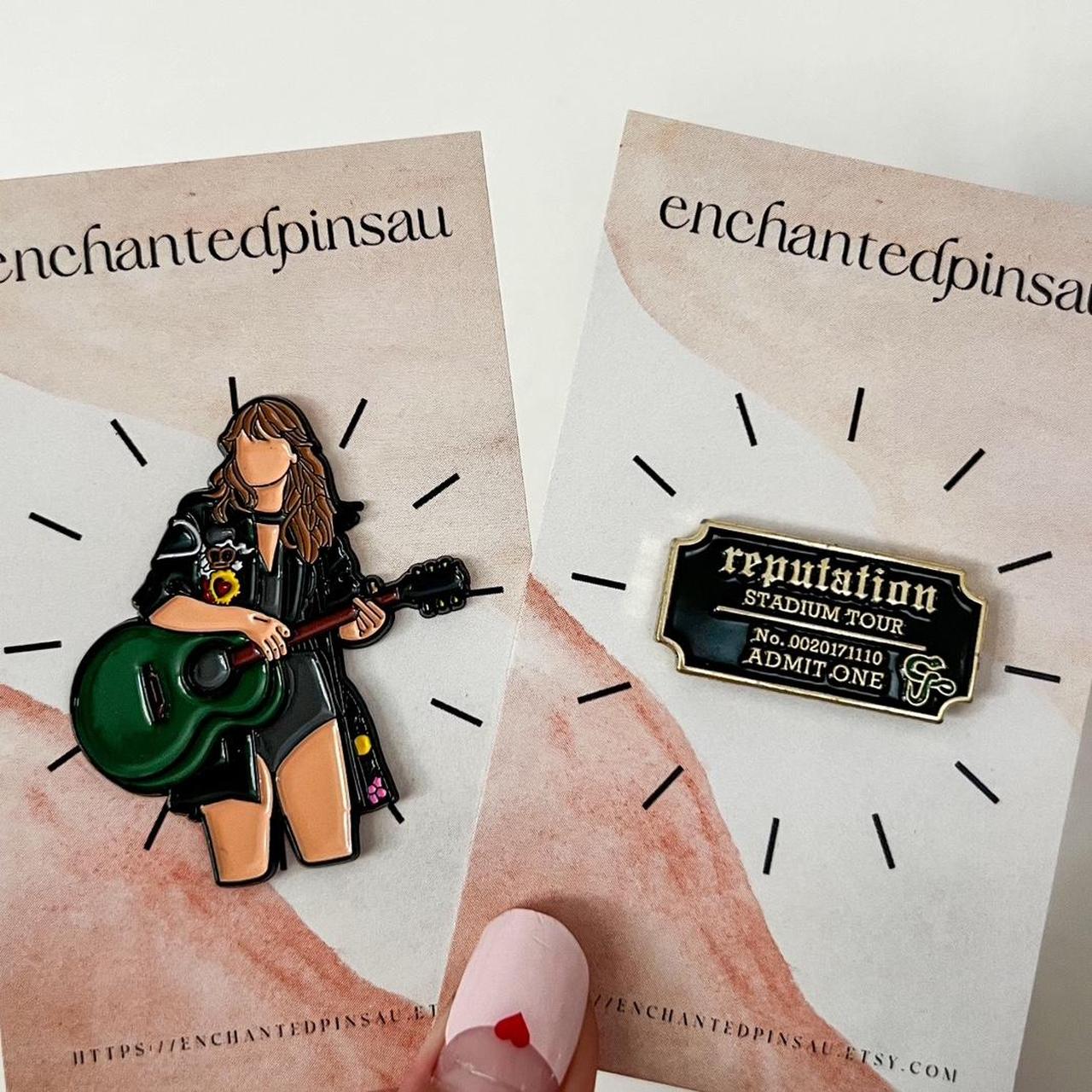 Taylor Swift Pin REPUTATION Combo Set of 2 -... - Depop
