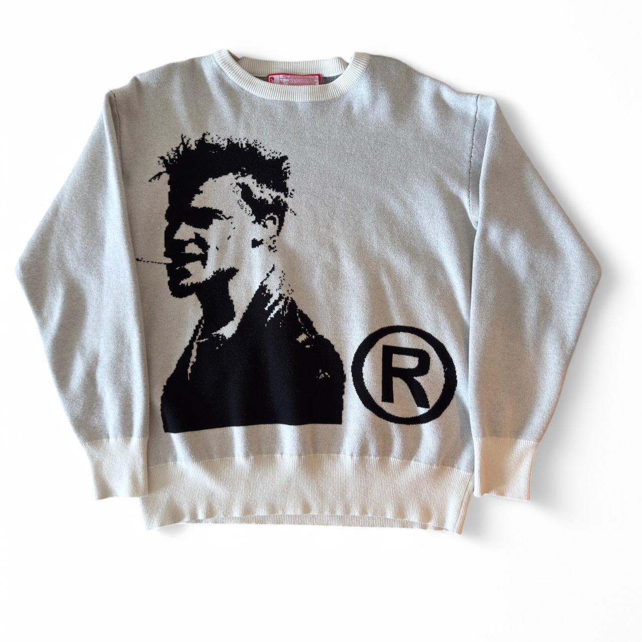 Knit sweater - Tyler durden fight club graphic Men’s... | Depop