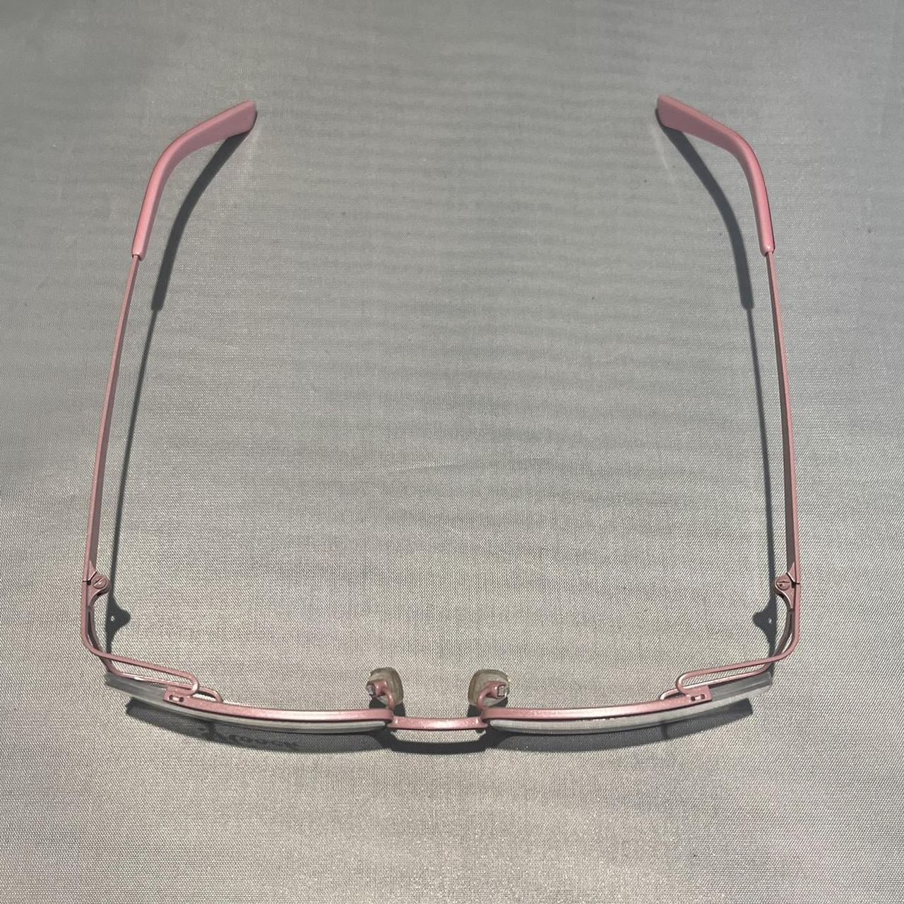 Hooch 2000s Bayonetta slim glasses🎀 •gorgeous pink... - Depop
