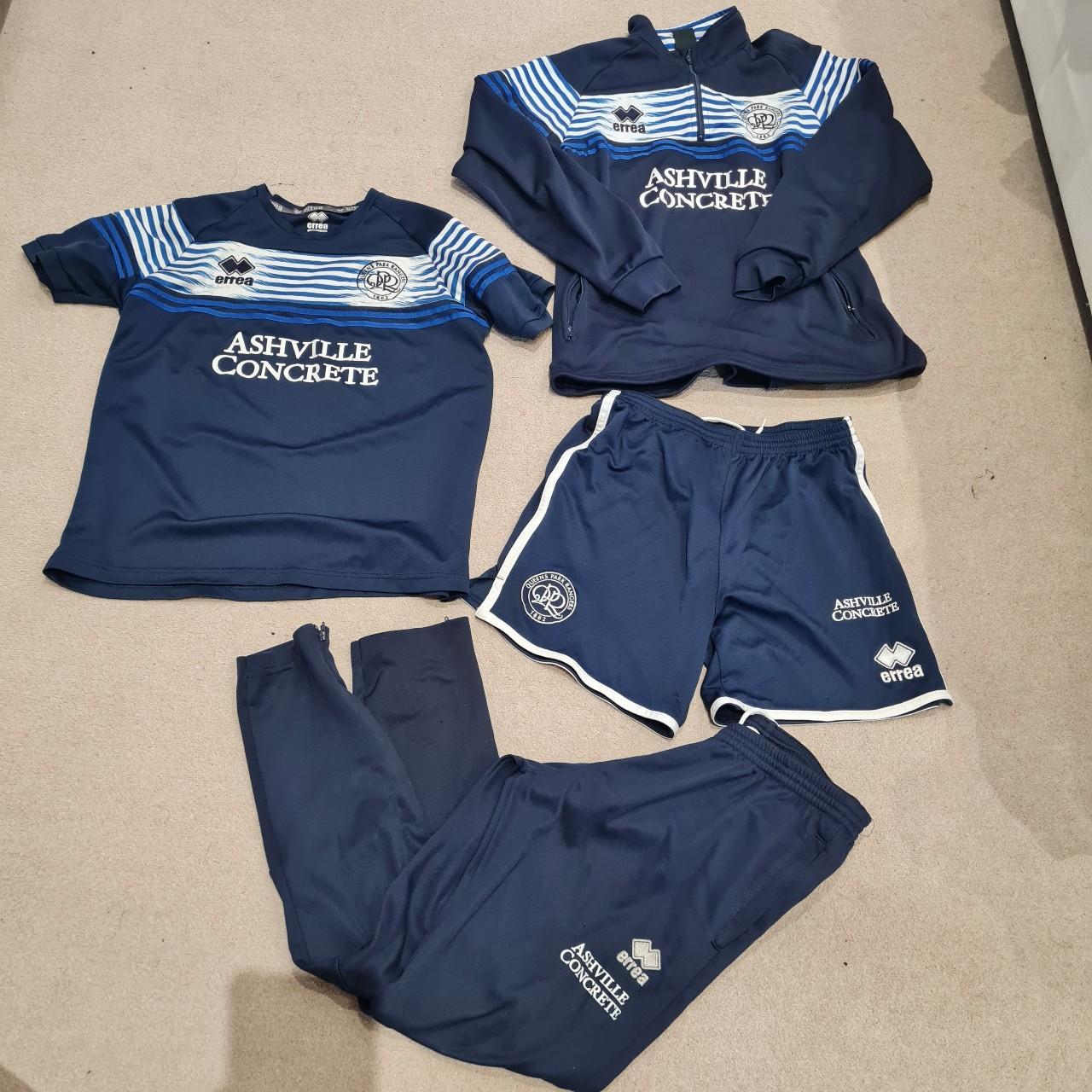 Boy's Full Qpr Football Kit, Navy Size XS. 11-12... - Depop