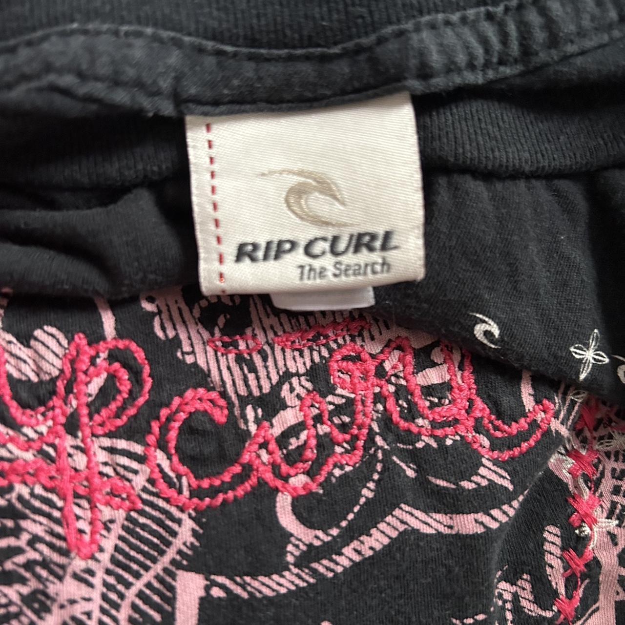 Vintage Rip Curl Long Sleeve Tee ! slight bleach... - Depop