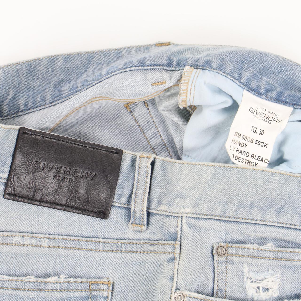 Givenchy Men's Blue Jeans | Depop