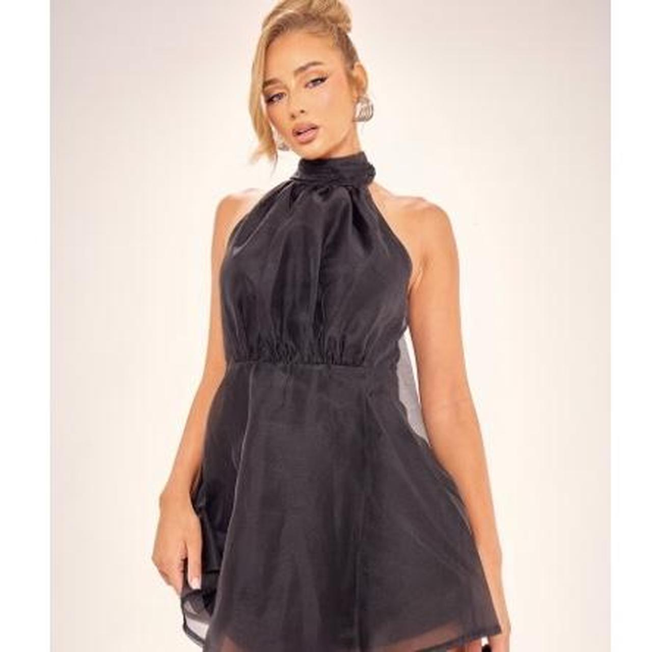 Favourite Black Mesh PLT backless dress Got so many... - Depop