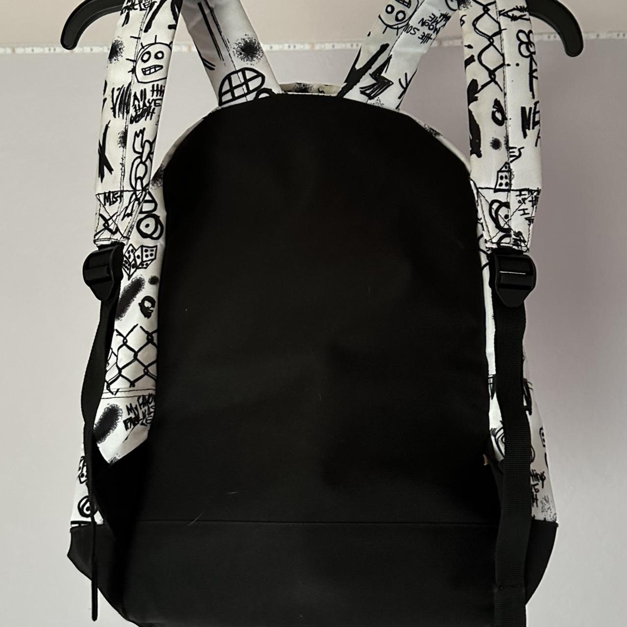 used empyre backpack with a few minor stains black... | Depop