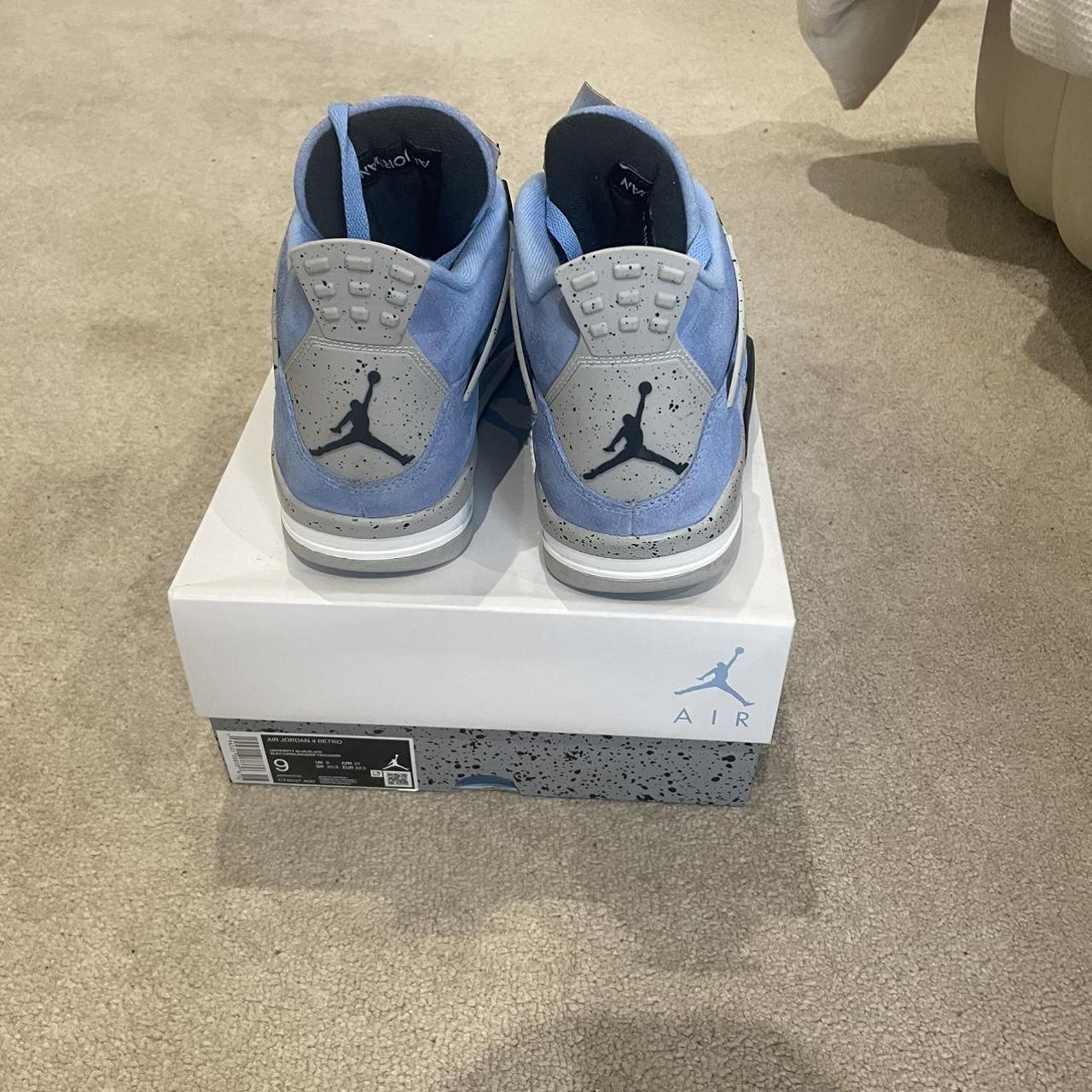 Jordan 4 UNC Uk 8 Used in good condition... - Depop
