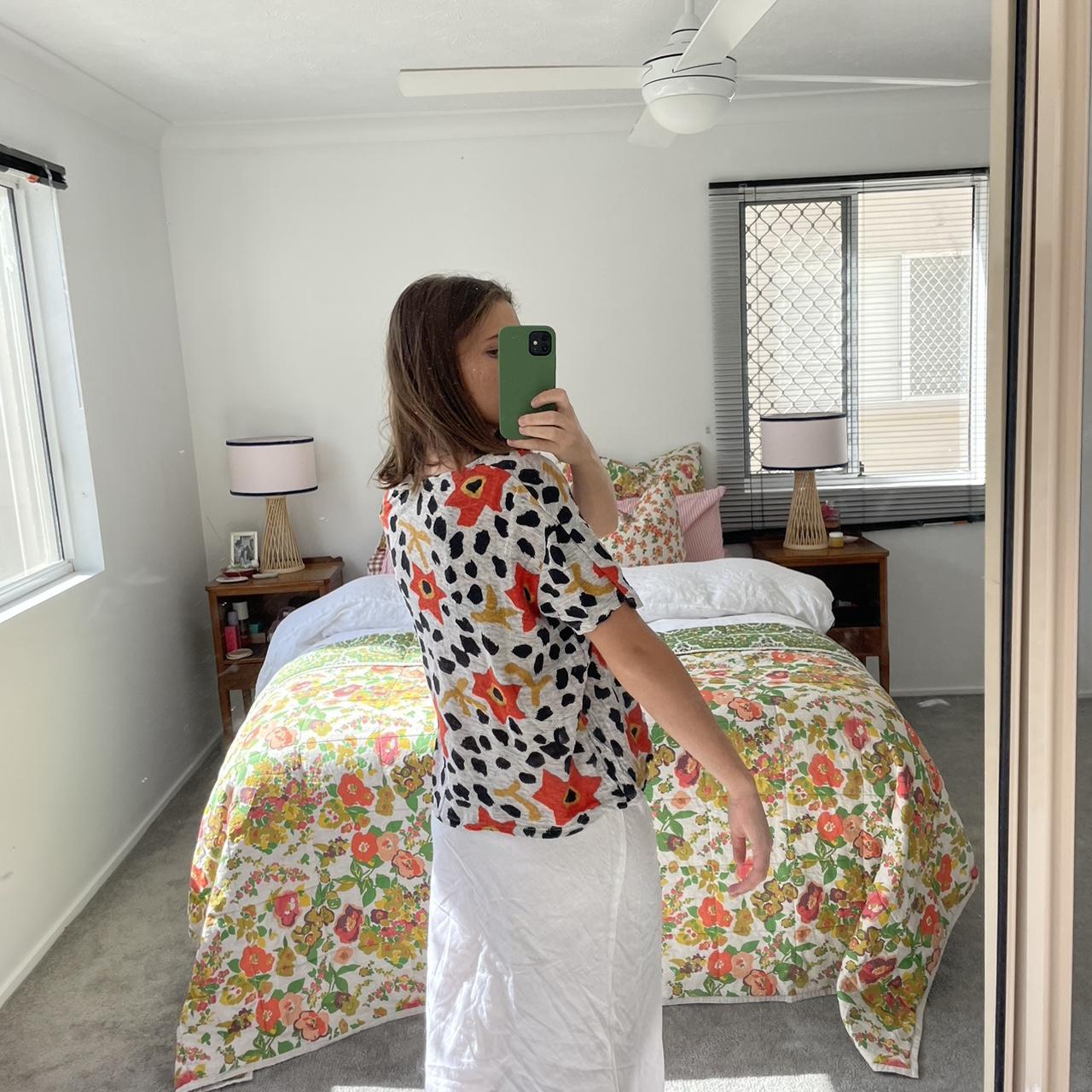 Gorman t-shirt Worn and loved, has a hole in it as... - Depop