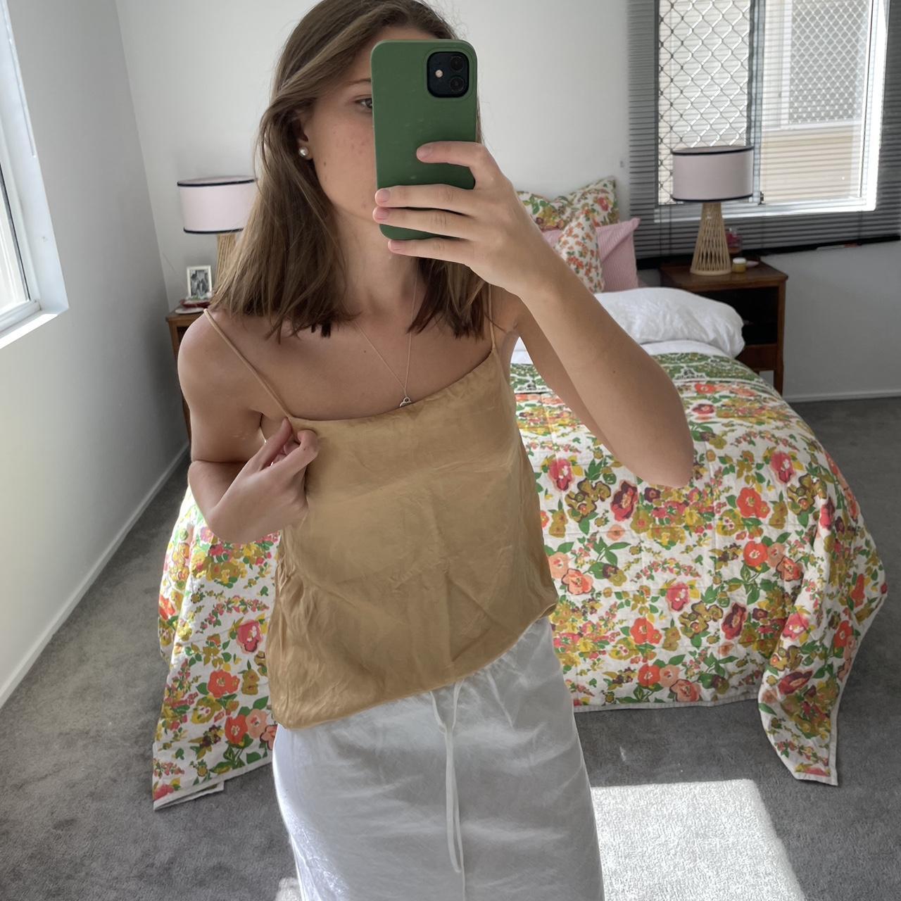 Aje gold cami in size 6 #sir #sirthelabel... - Depop