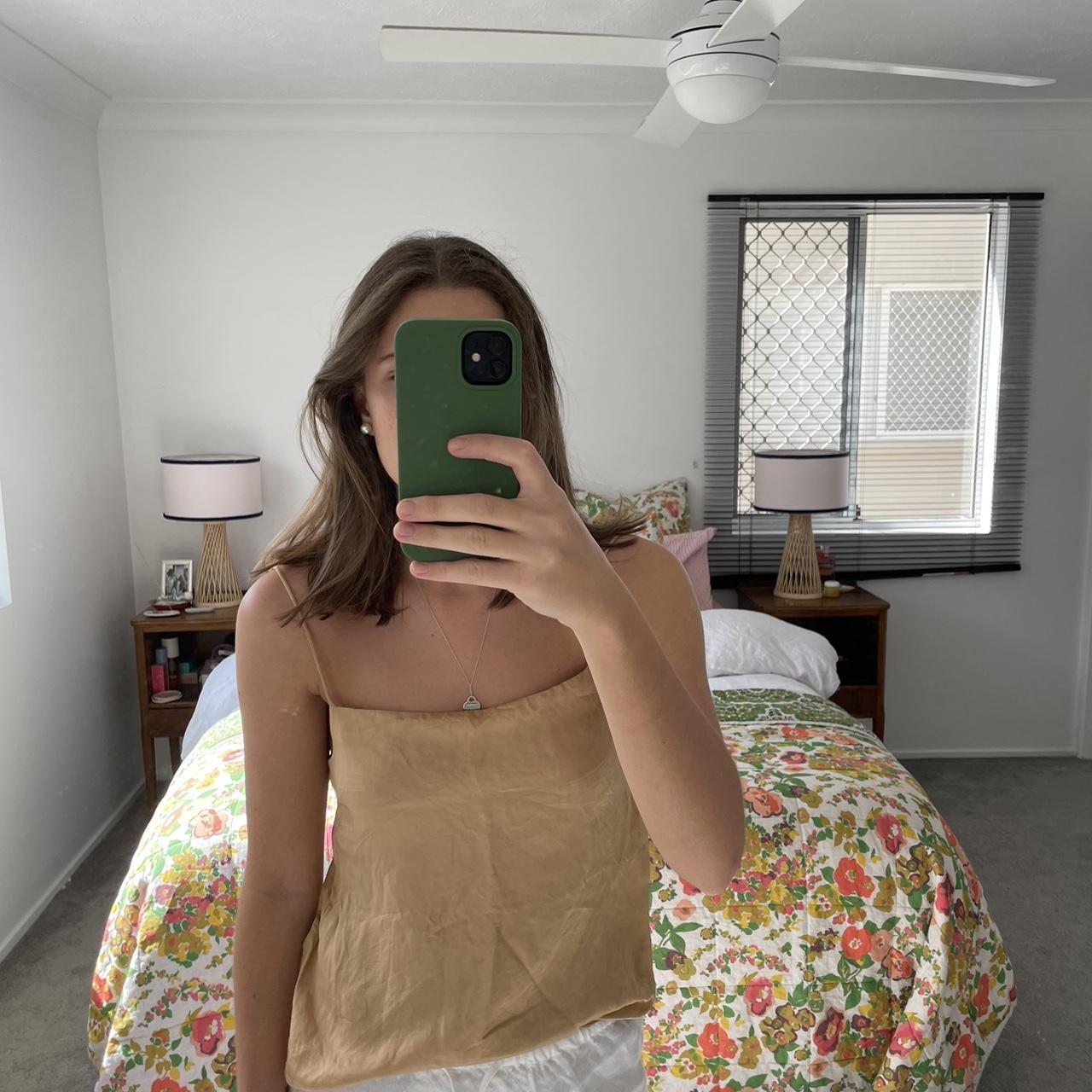 Aje gold cami in size 6 #sir #sirthelabel... - Depop