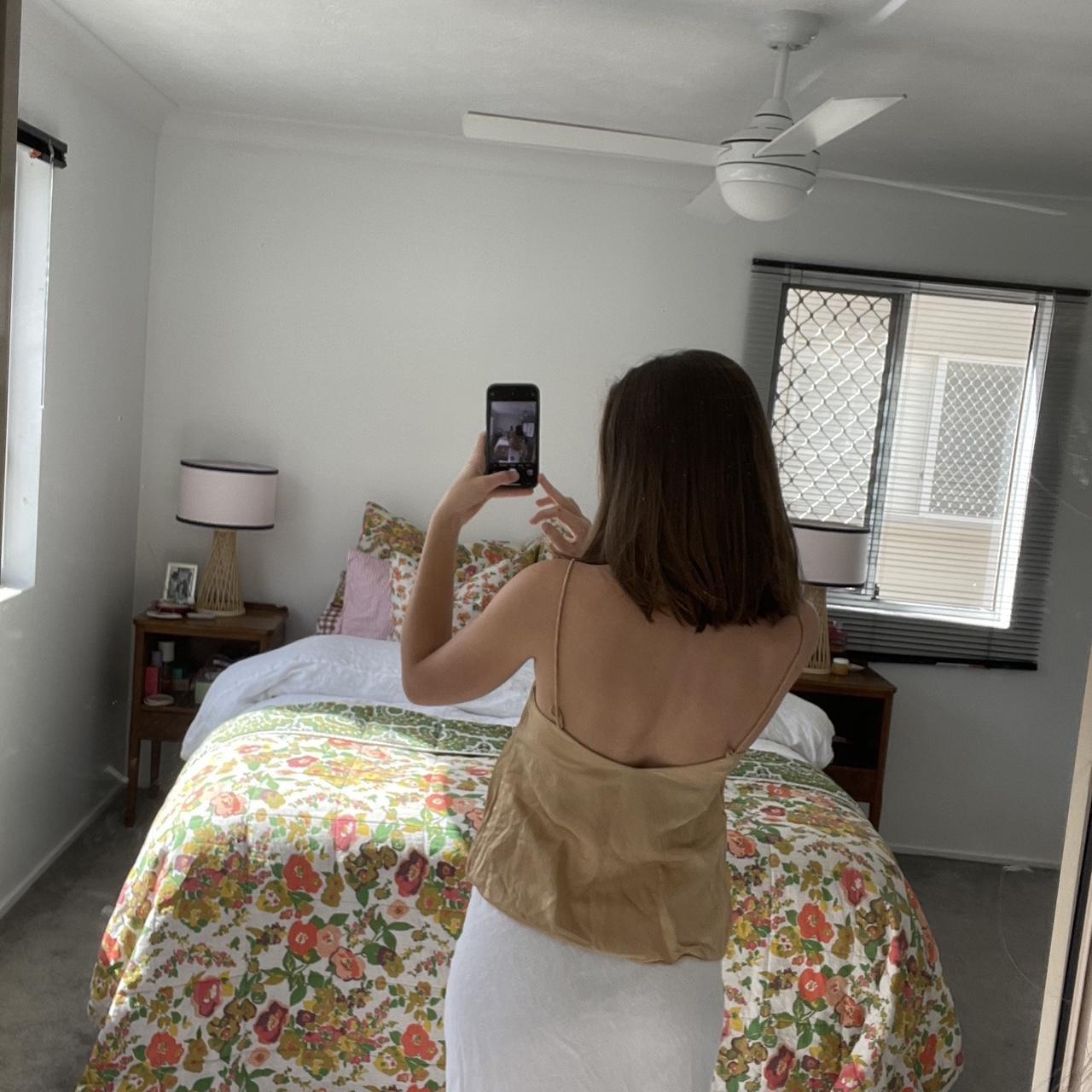 Aje gold cami in size 6 #sir #sirthelabel... - Depop