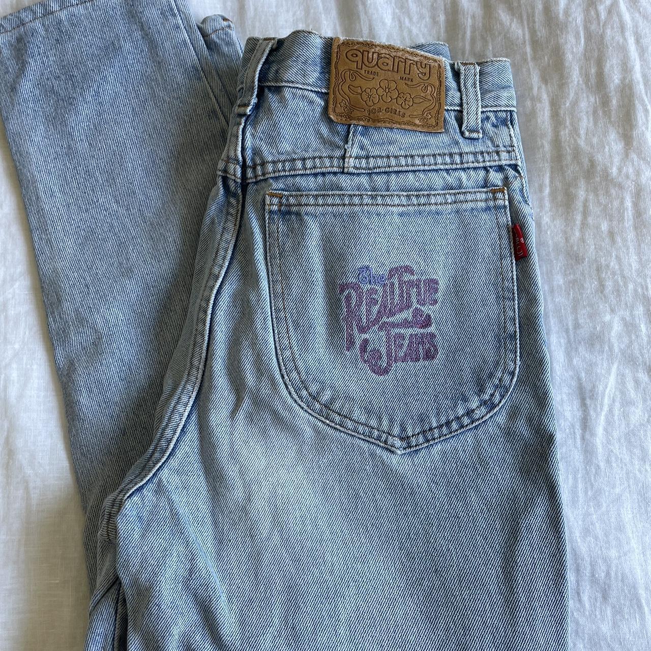 Vintage Quarry Jeans Bought in Paddington Imported... - Depop