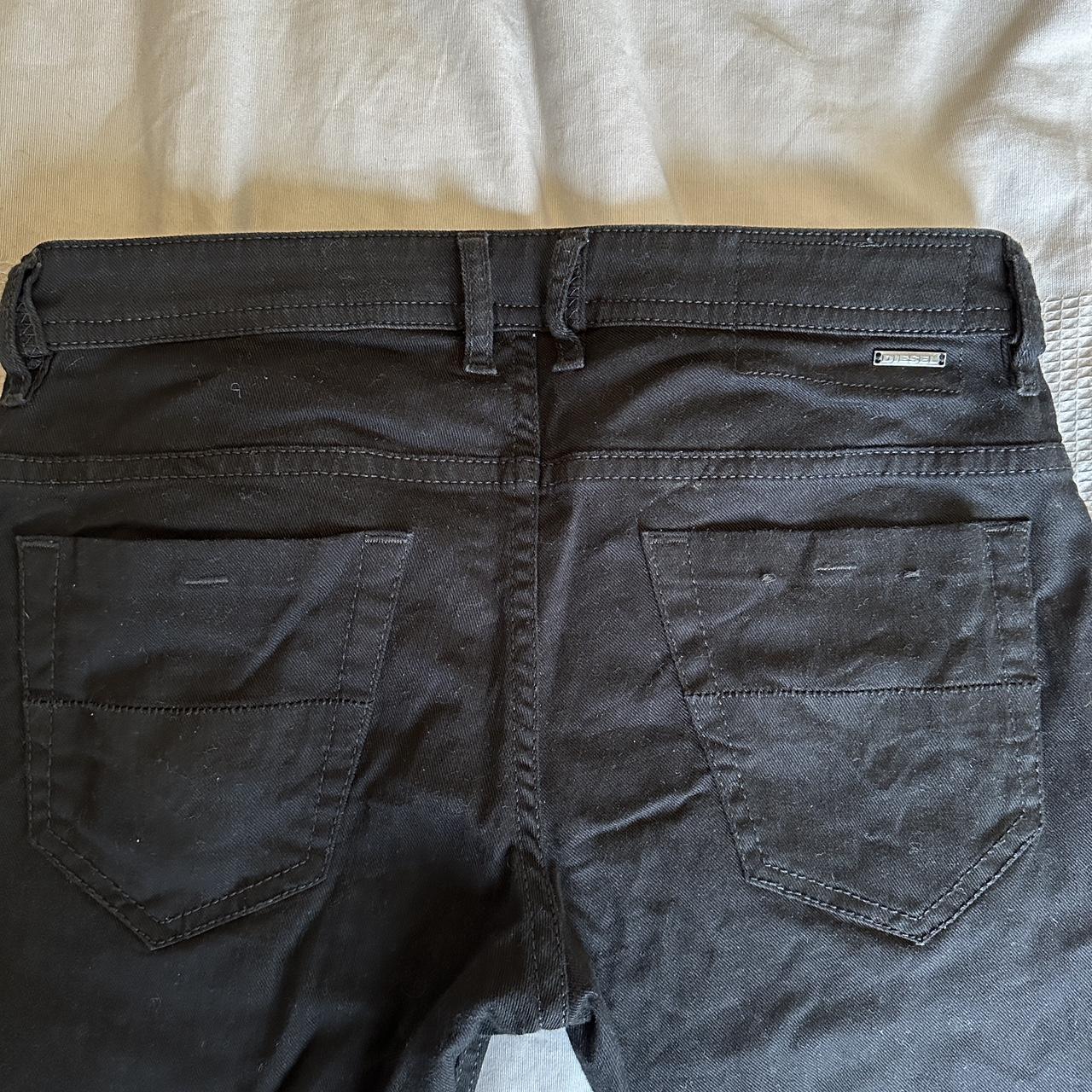 Diesel Industry Black Slim-skinny Jeans W-30 L-32 - Depop