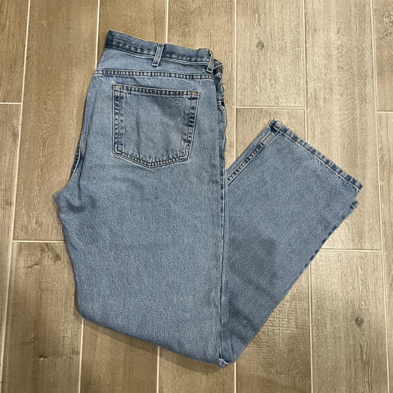 - Faded Glory 38x34 Denim Blue Jeans - in good... - Depop