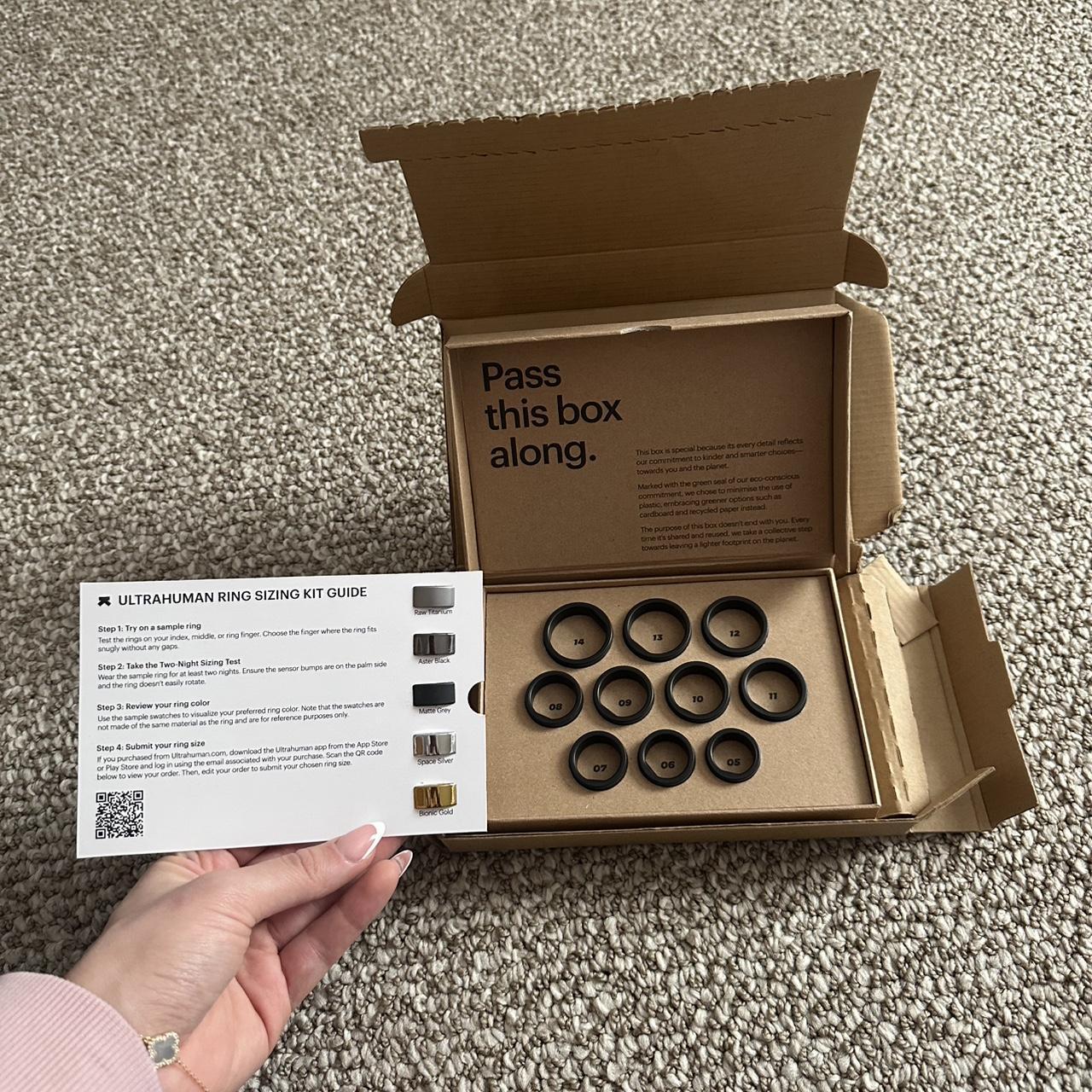 Ultrahuman ring sizing kit guide Purchased so I... | Depop