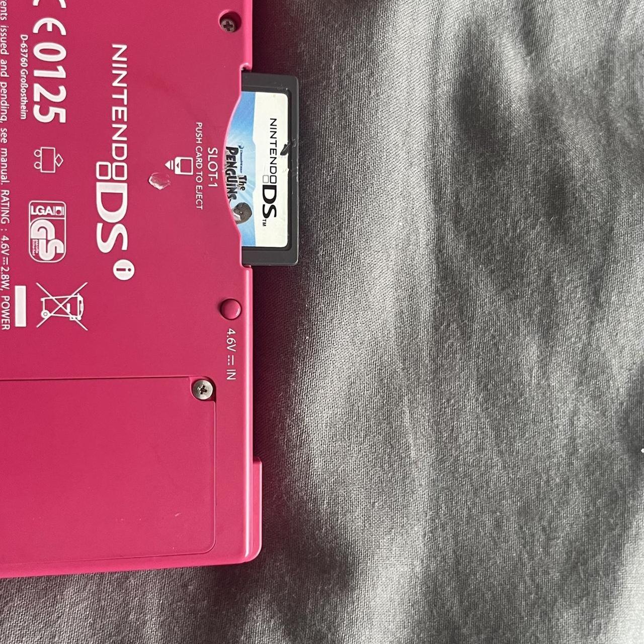Pink Nintendo ds !! Comes with game and case!! - Depop